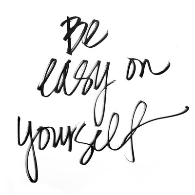 SunDance Graphics | Image Detail - 12107TT - Be Easy On Yourself