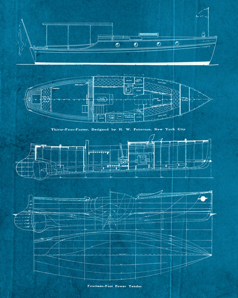 SunDance Graphics | Image Detail - 11102M - Ship Blueprints IV
